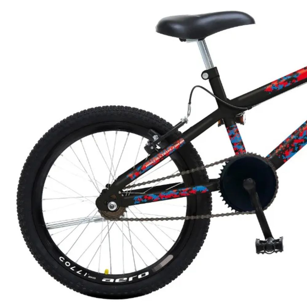 Bicicleta Colli Max Boy Cross Aro 20 Masculina Preto Fosco – Rede ...